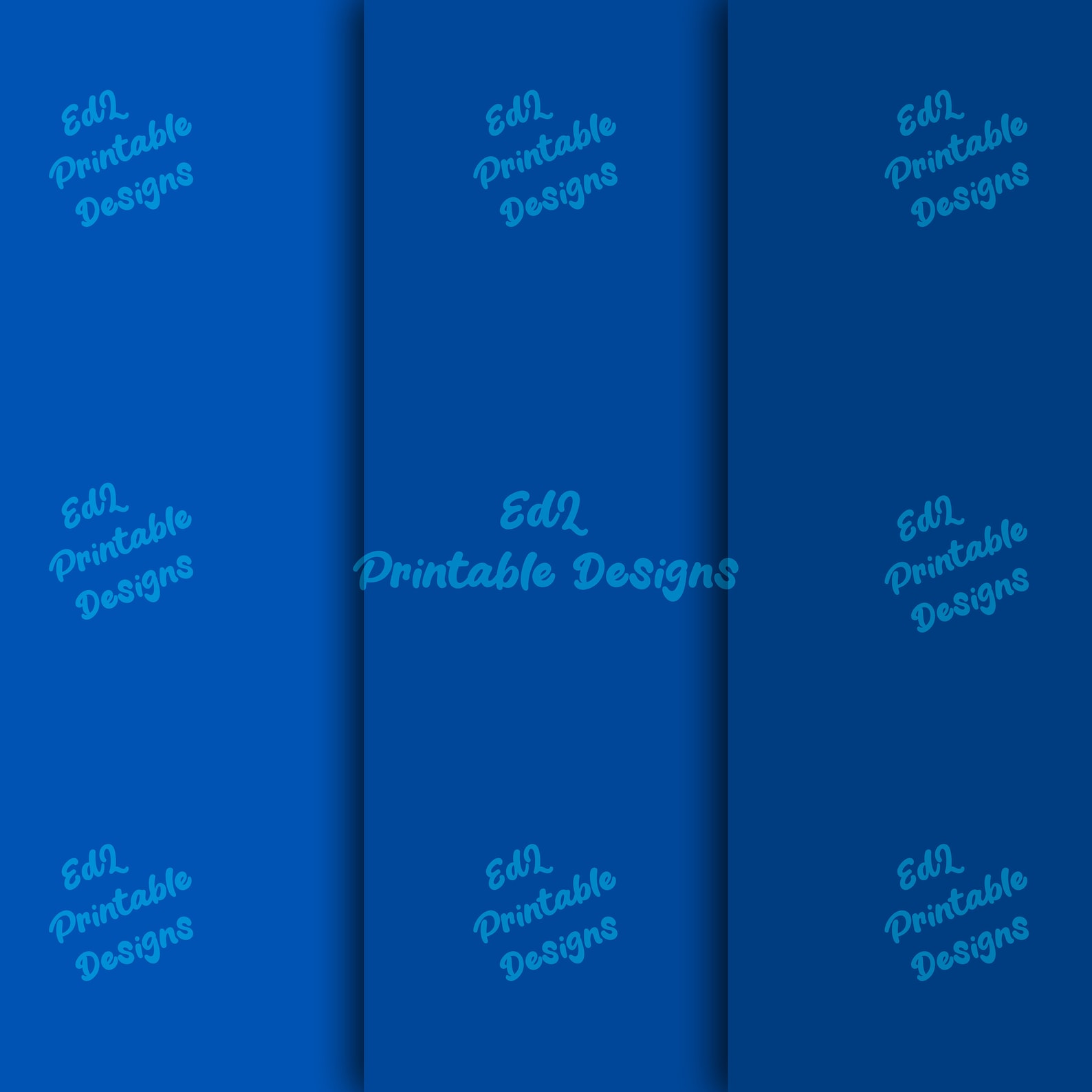 Shades of Blue Digital Paper Pack, Printable Blue Colors Background ...