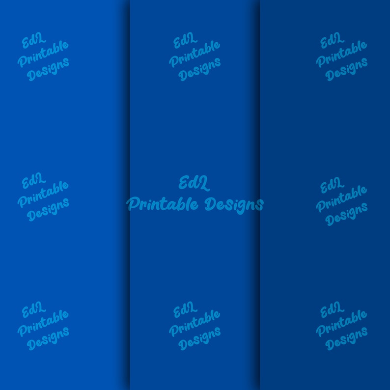 Blue Shades Digital Paper Pack, 12x12 Scrapbook Backgrounds (set of 18 ...