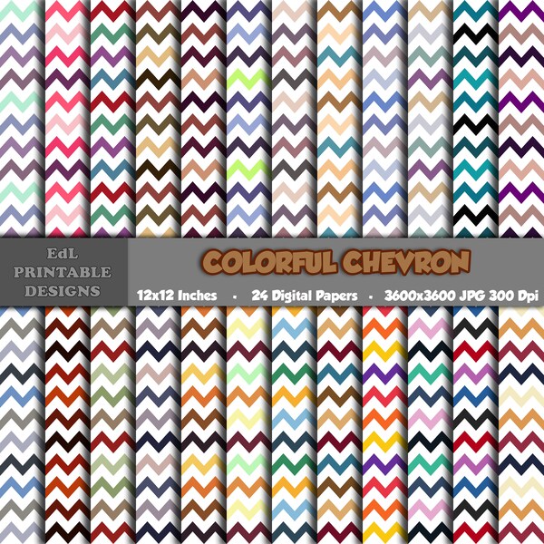 Zig Zag Background - Etsy