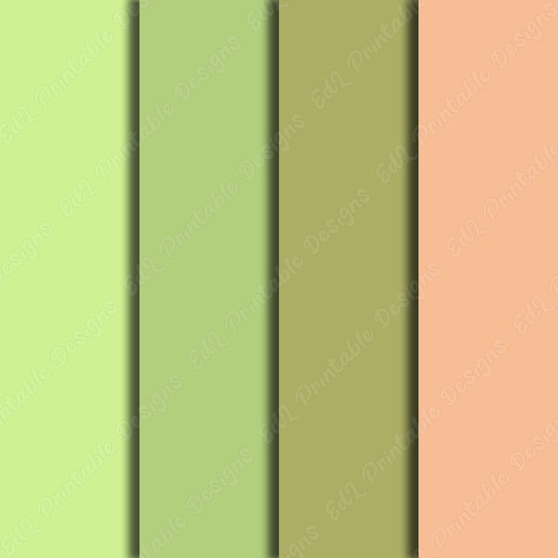 Pastel Colors Digital Paper, Solid Soft Printable Background, Light ...