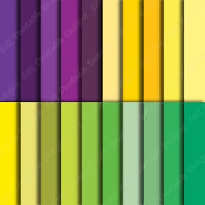 100 Solid Color Digital Paper Pack, Rainbow Colours Printable ...