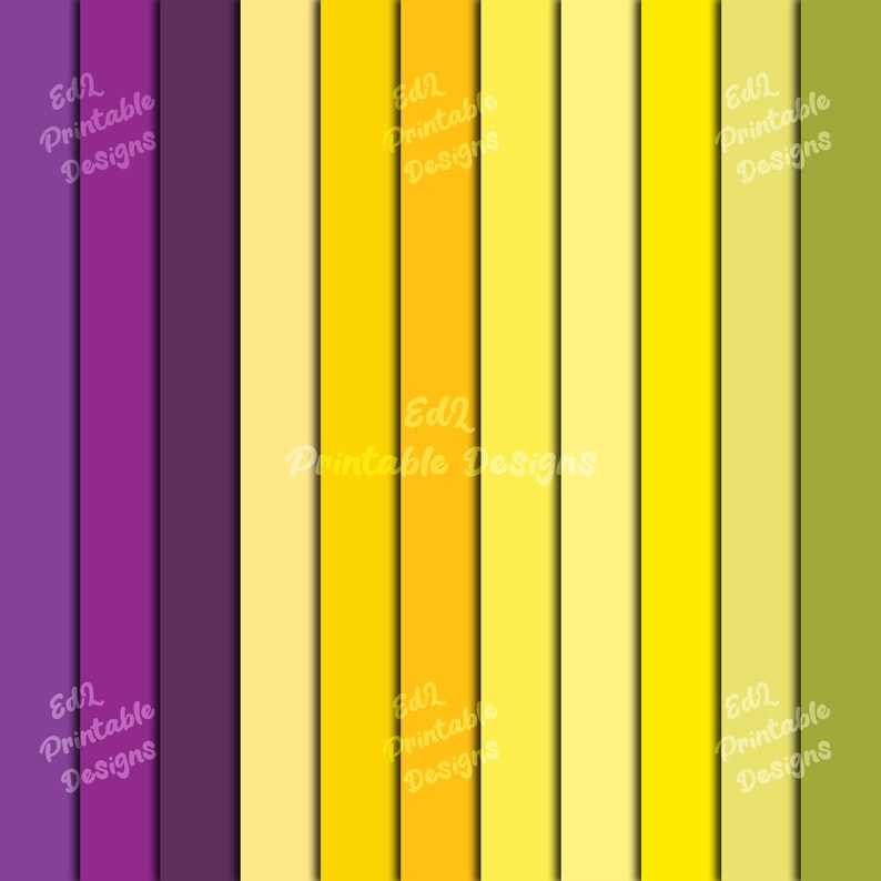 100 Solid Color Digital Paper Pack Rainbow Colours Printable - Etsy