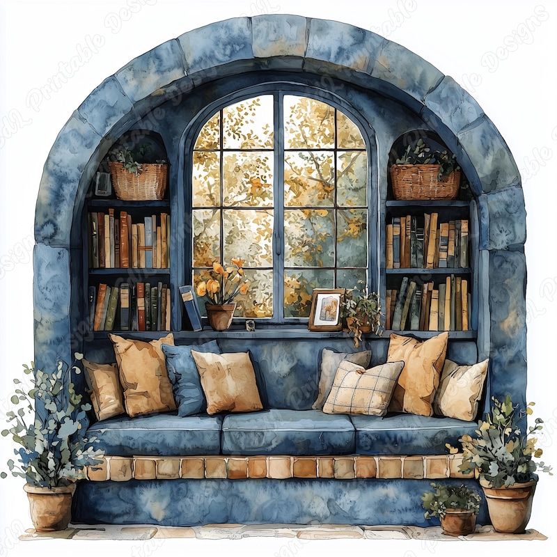 Nook Clipart - Etsy