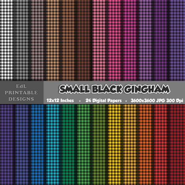 Gingham Paper - Etsy