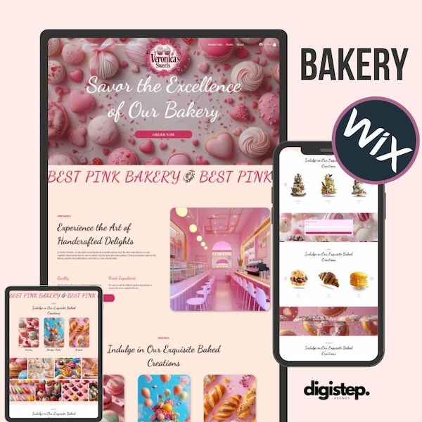 Bakery Website - Etsy