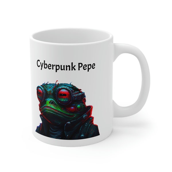 Cyberpunk Pepe - Etsy