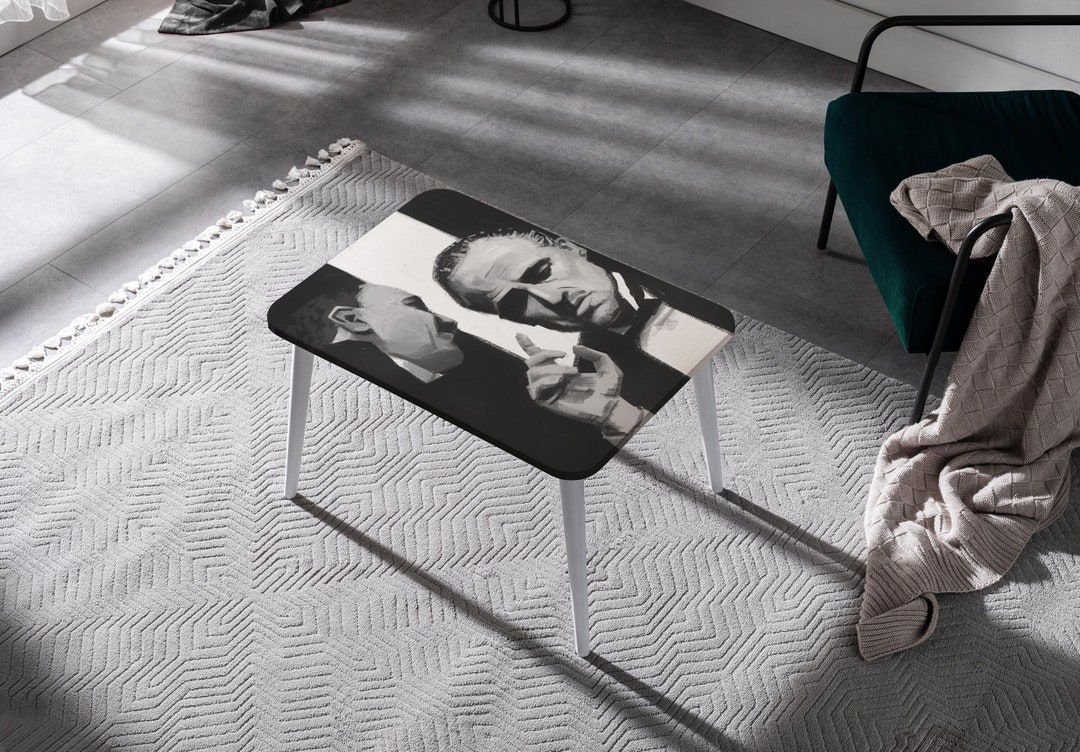 The Godfather, Printed Canvas Coffee Table, Art Canvas Coffe Table ...