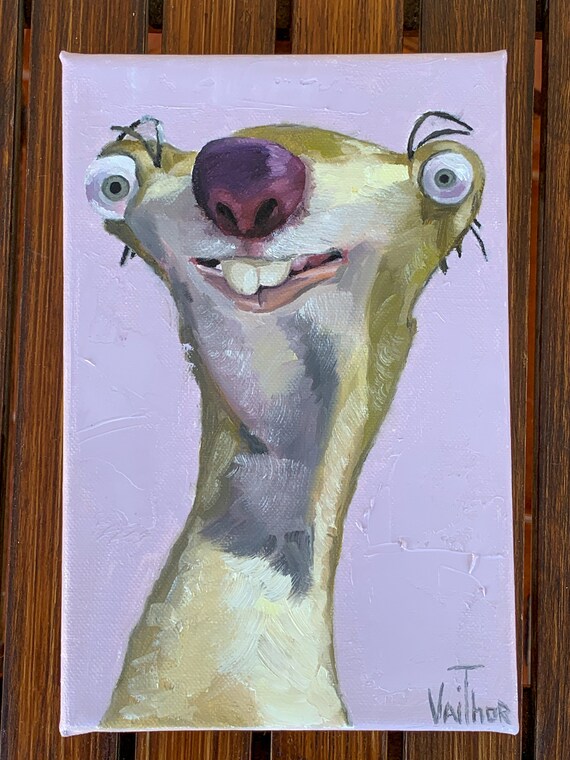 Sid Ice Age Drawing