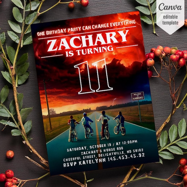 Strangers Invitation - Etsy