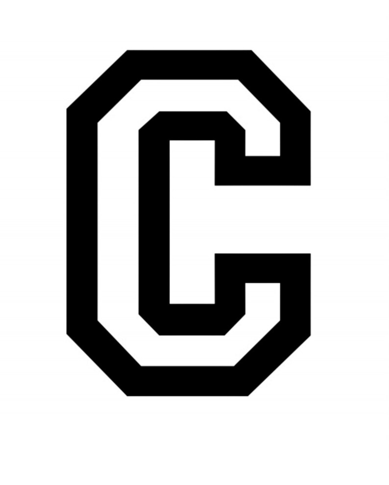 Large College Font - Etsy