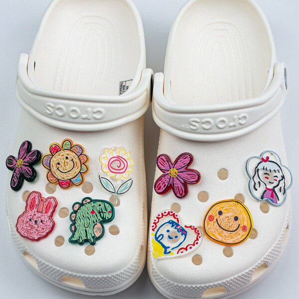 Hand Painted Crocs - Etsy