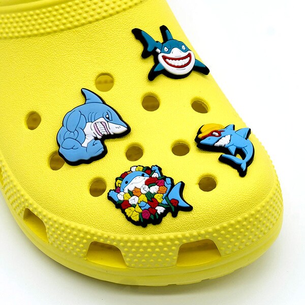 Shark Charm Croc - Etsy