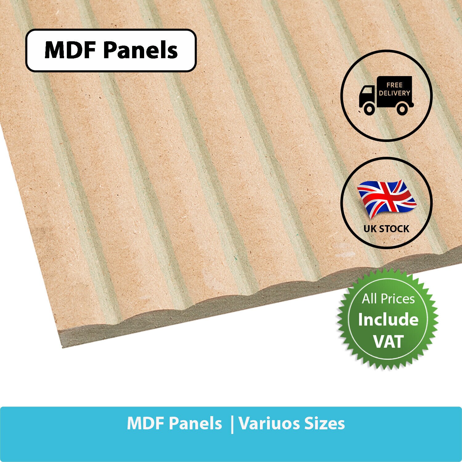 Decorative MDF Wall Panels Reeded Hills Panels 3D Wall Panels - Etsy