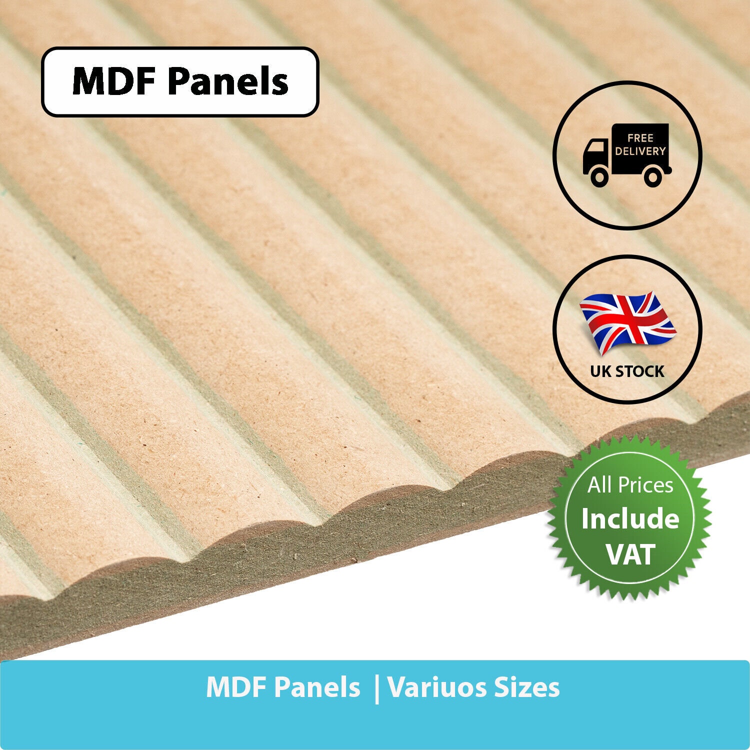 Decorative MDF Wall Panels Reeded Hills Panels 3D Wall Panels - Etsy