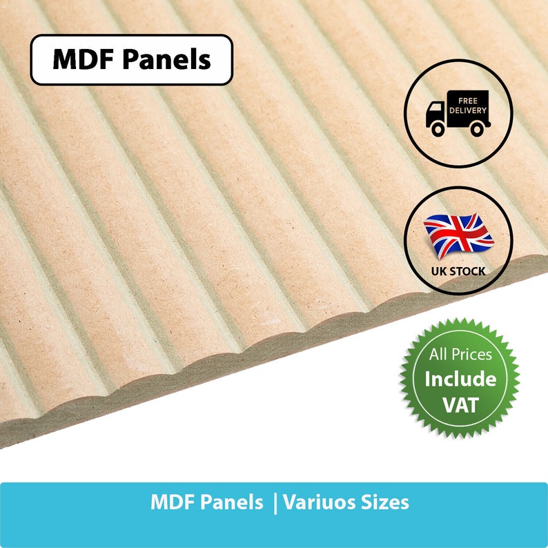 Decorative MDF Wall Panels Reeded Hills Panels 3D Wall Panels - Etsy