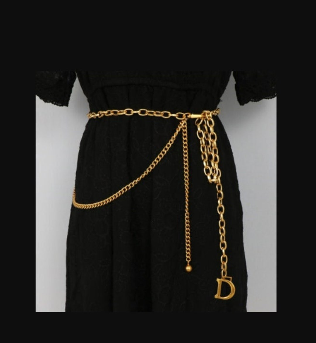 Fashion Dress Belt, Chain Trend Belt, Gold Chain Belt, Luxury Belt ...