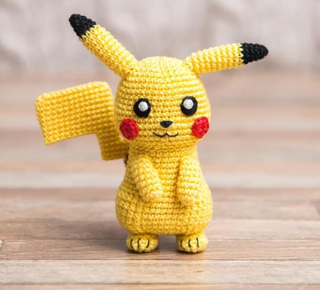 Motif Amigurumi Pokemon Pikachu Au Crochet | Modèle De Crochet ...