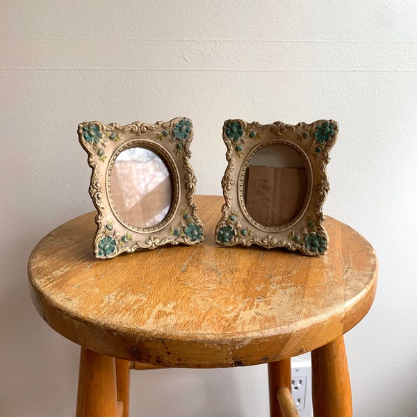 Mini Vintage Floral Frames - Etsy