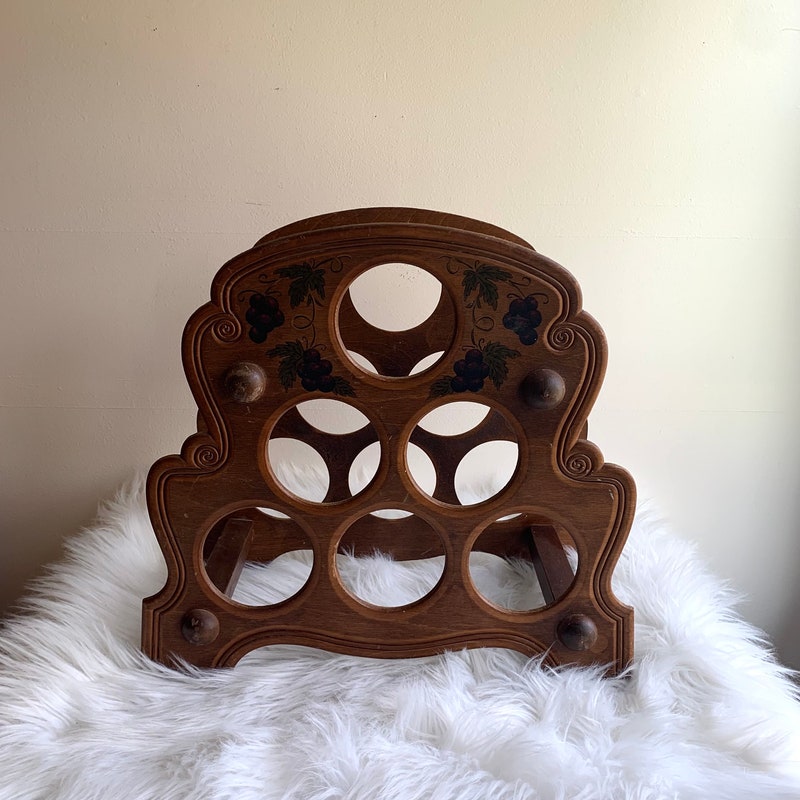 Wooden Wine Rack - Etsy
