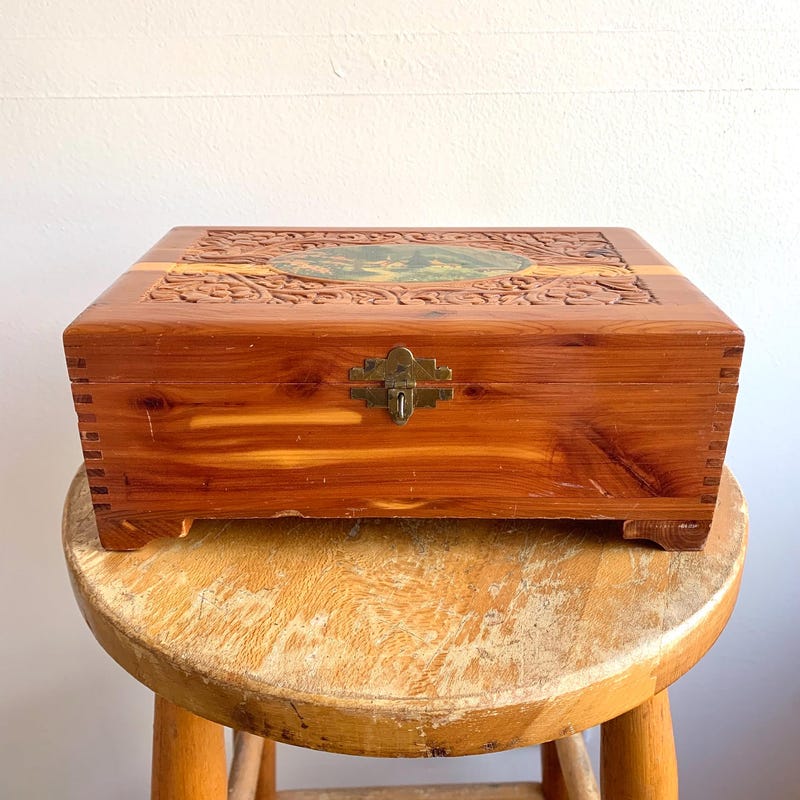 Footed Box - Etsy
