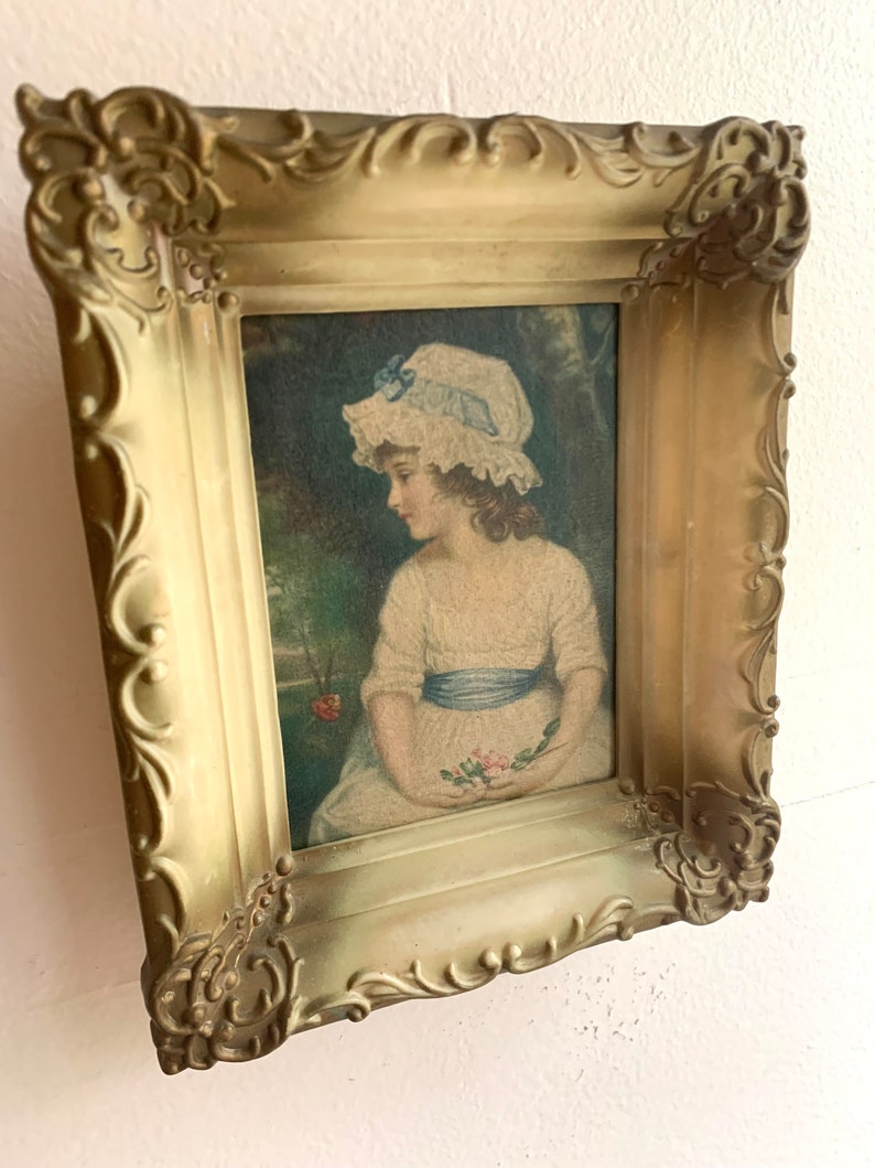 Small Set of Classic Art Framed Art Prints / Set of 4 Small Framed Art ...