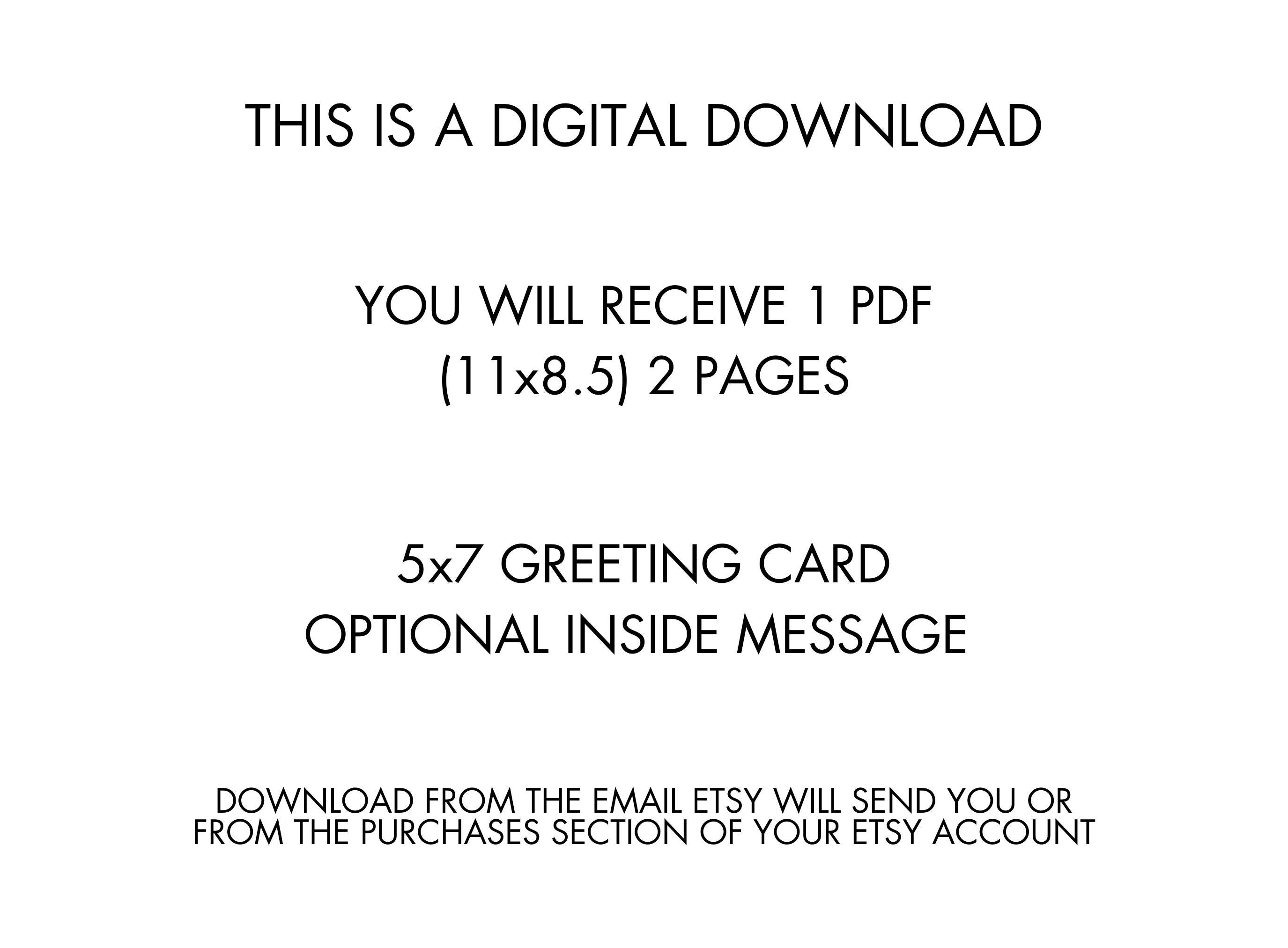 Gender Reveal Greeting Card - Etsy