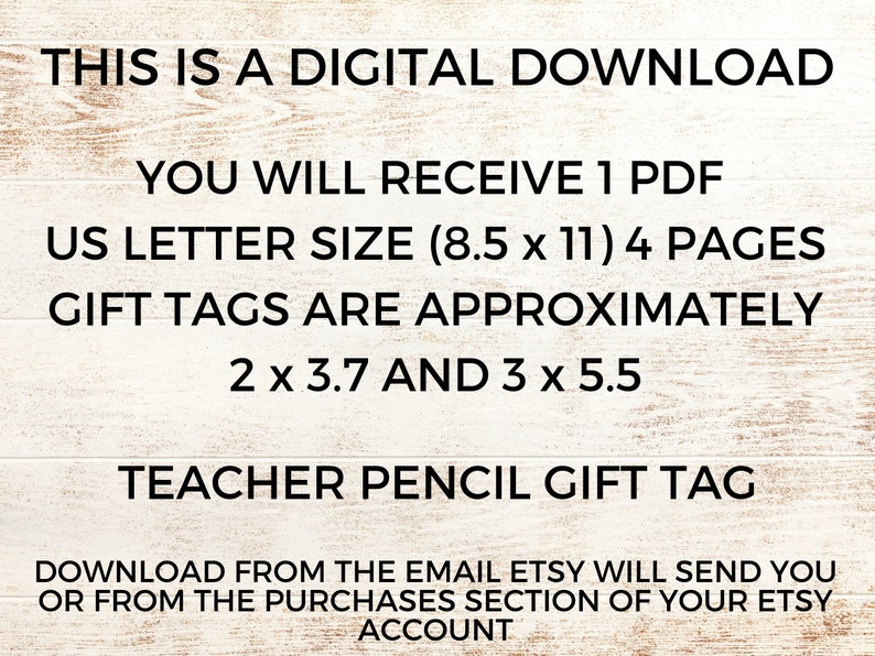 Teacher Appreciation Printable Tags, Thank You Gift Tags Printable ...