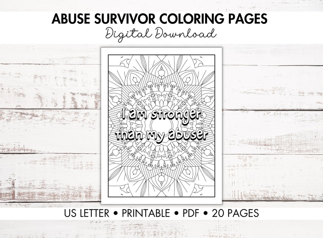 Abuse Survivor Coloring Pages 20, Sexual Abuse, Child Abuse ...