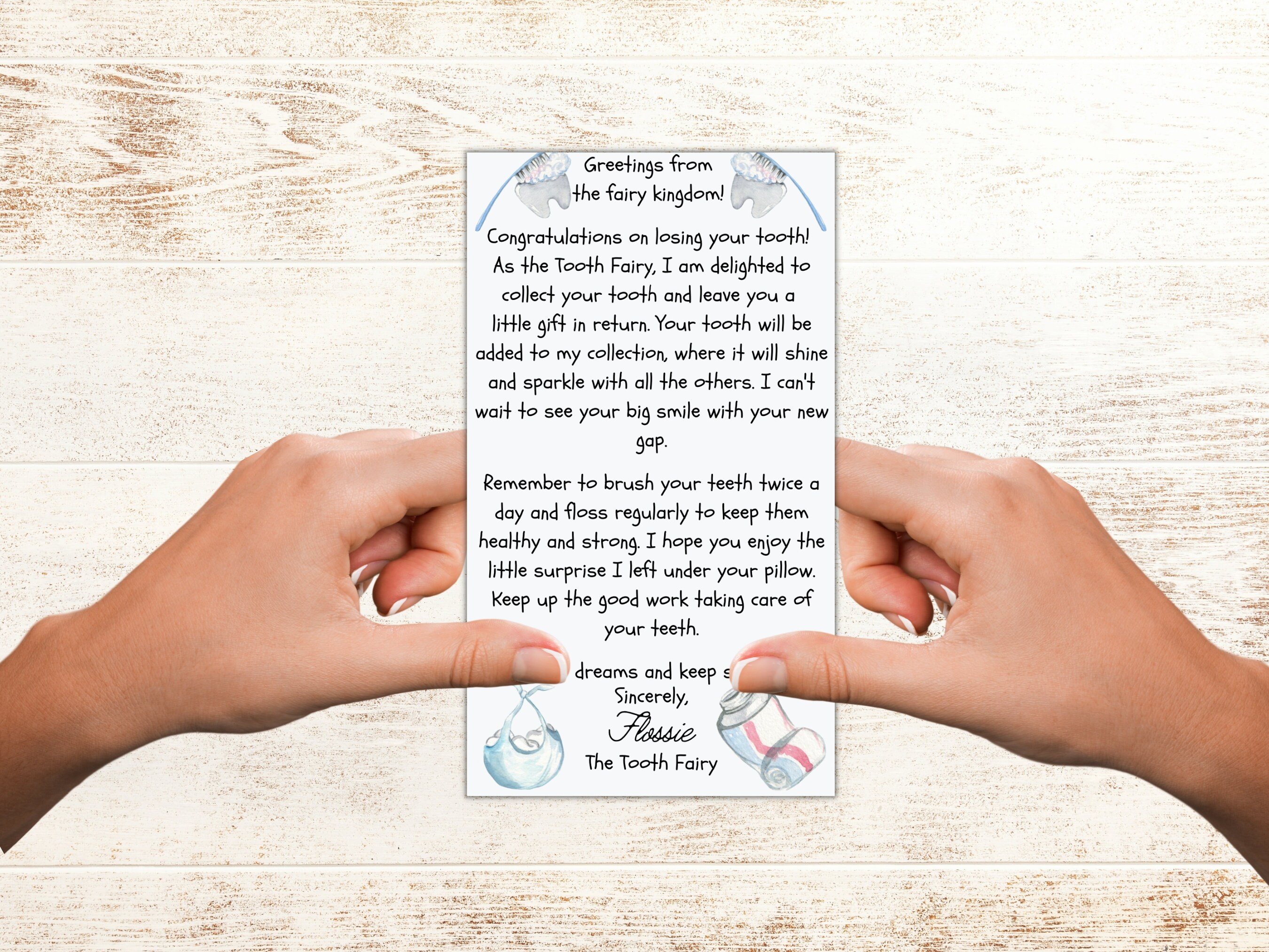 Mini Tooth Fairy Letter, Mini Envelopes, Tooth Fairy Letter Kit, From ...