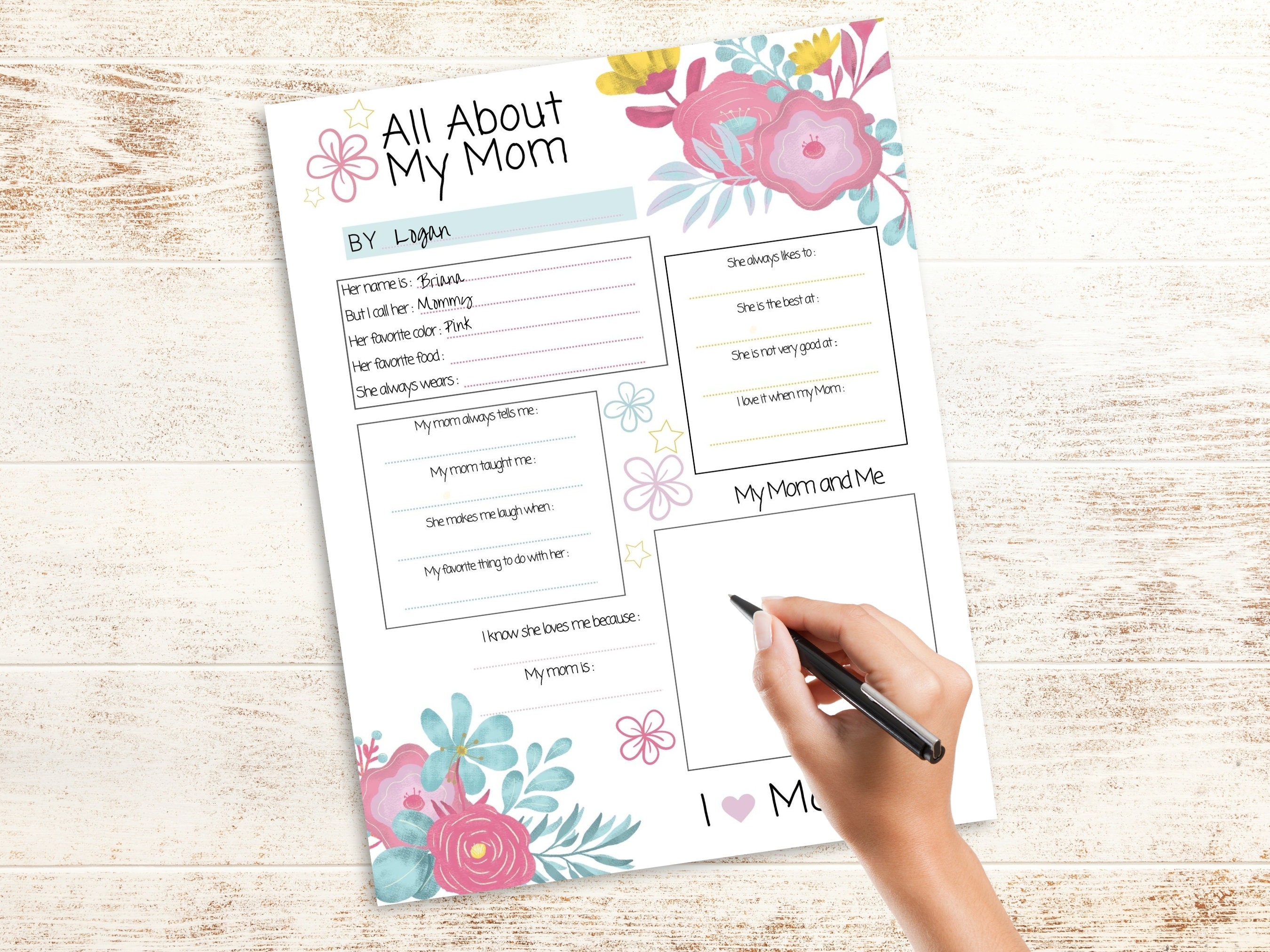Mother's Day Printable Bundle, Mother's Day 5 Activities Bundle, Mother ...