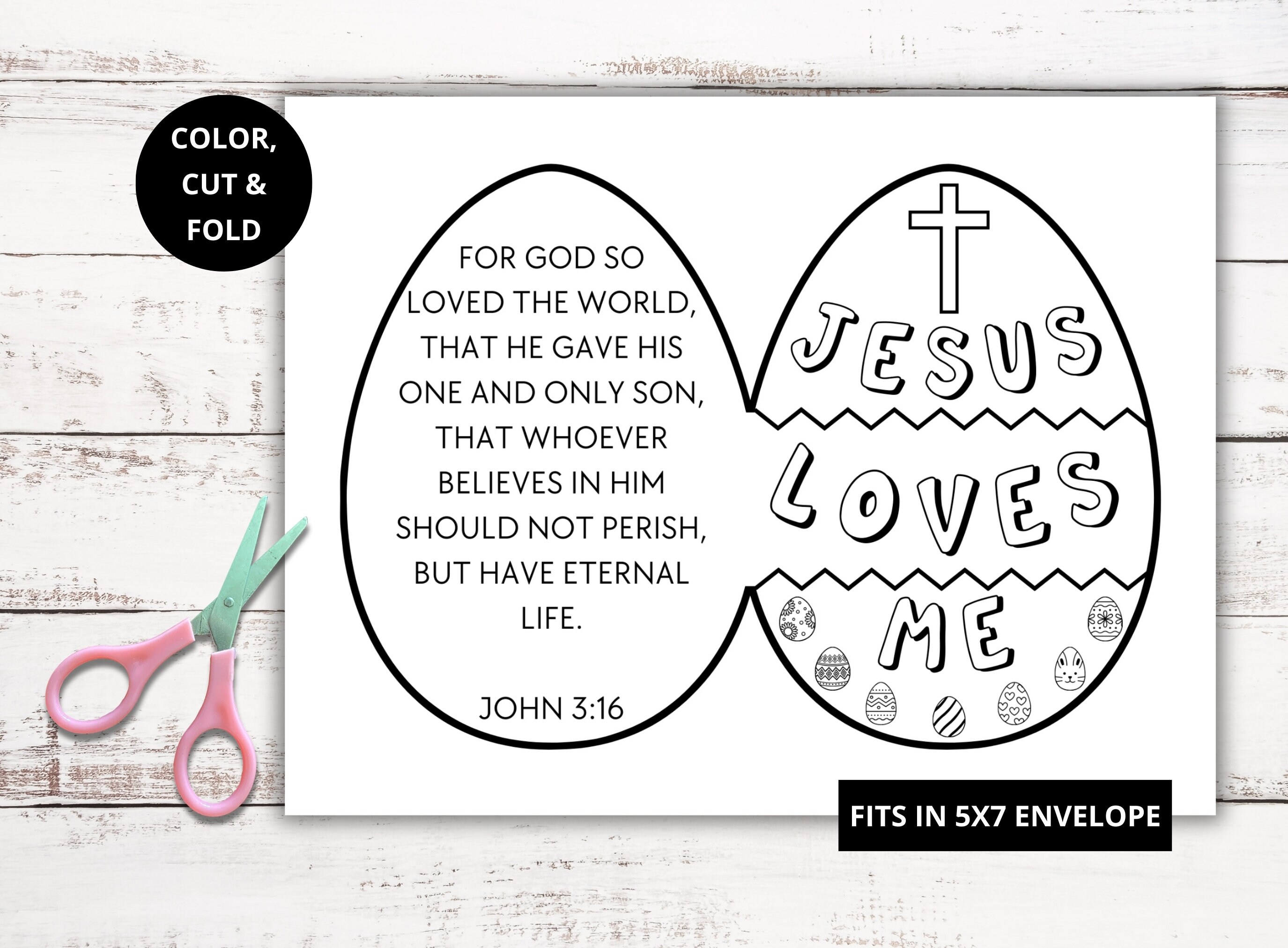 Printable Christian Easter Activity Pages, Church Activity for Kids ...