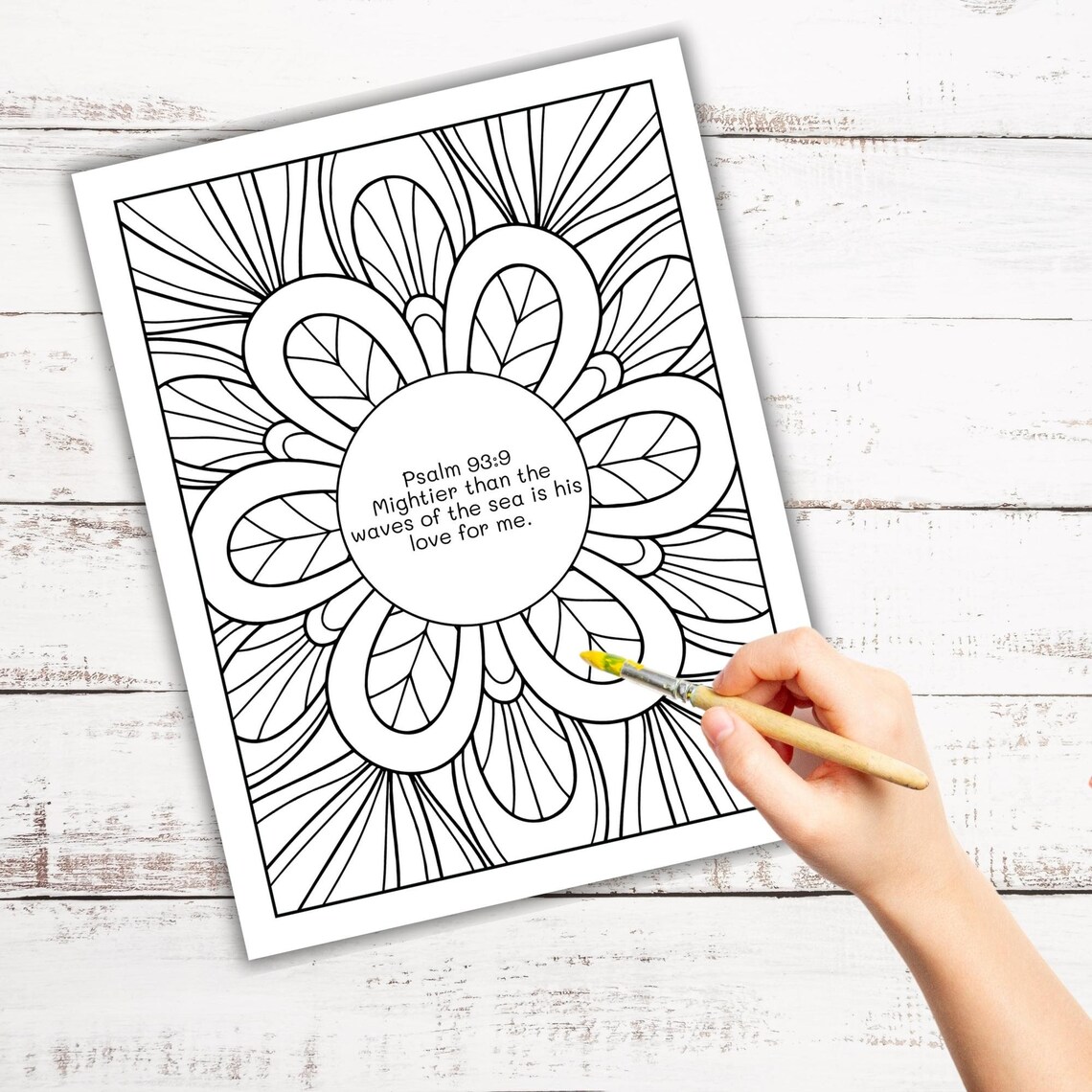 Kids 20 Page Bible Verse Mandala Coloring Pages, INSTANT DOWNLOAD ...