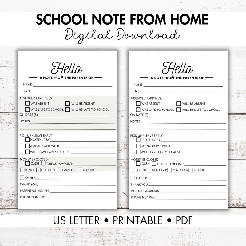 Printable Notes - Etsy
