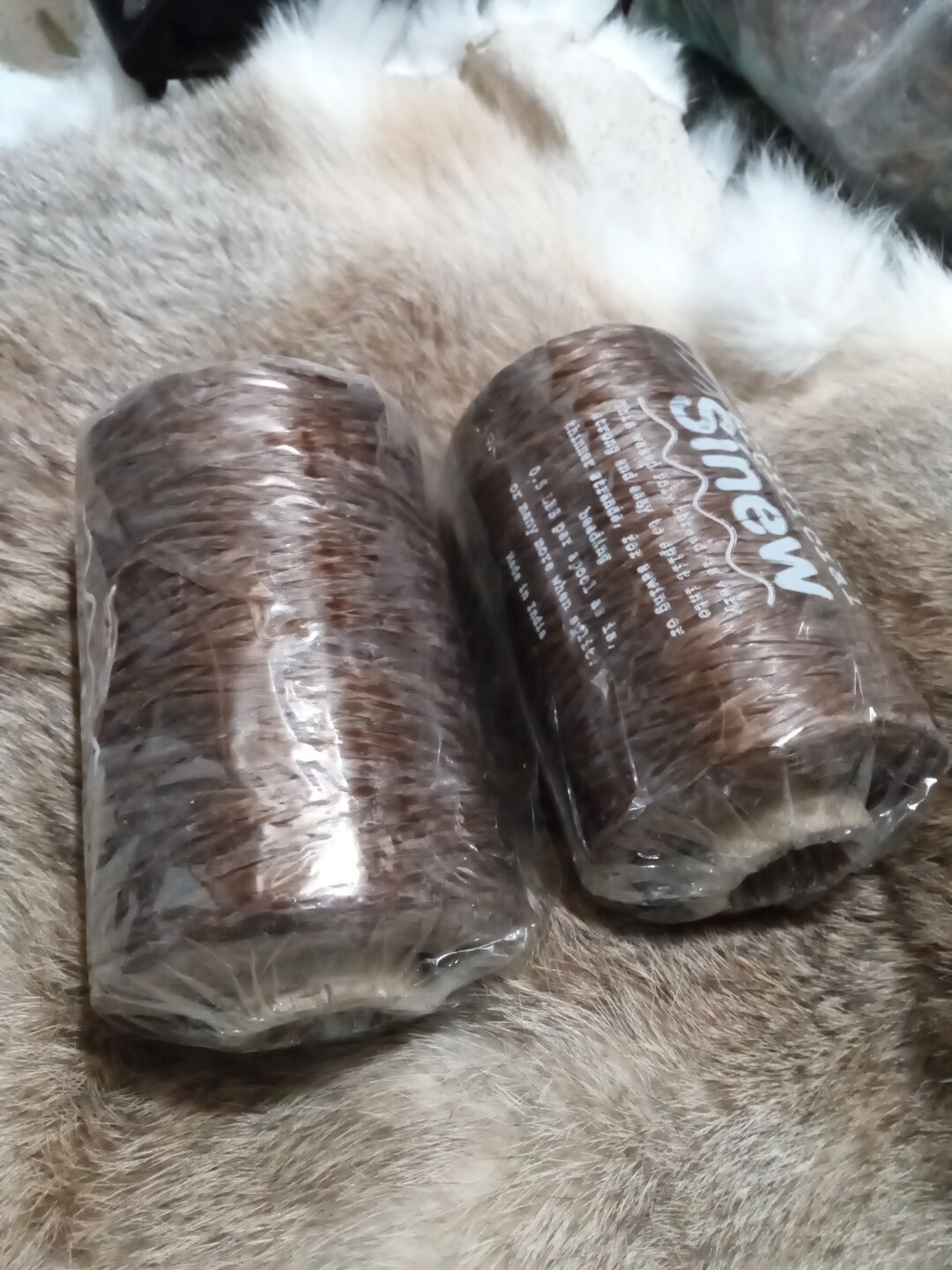 2 Spools Unit Imitation Brown Sinew 0.5 Lb/300 Yards Each Spool - Etsy