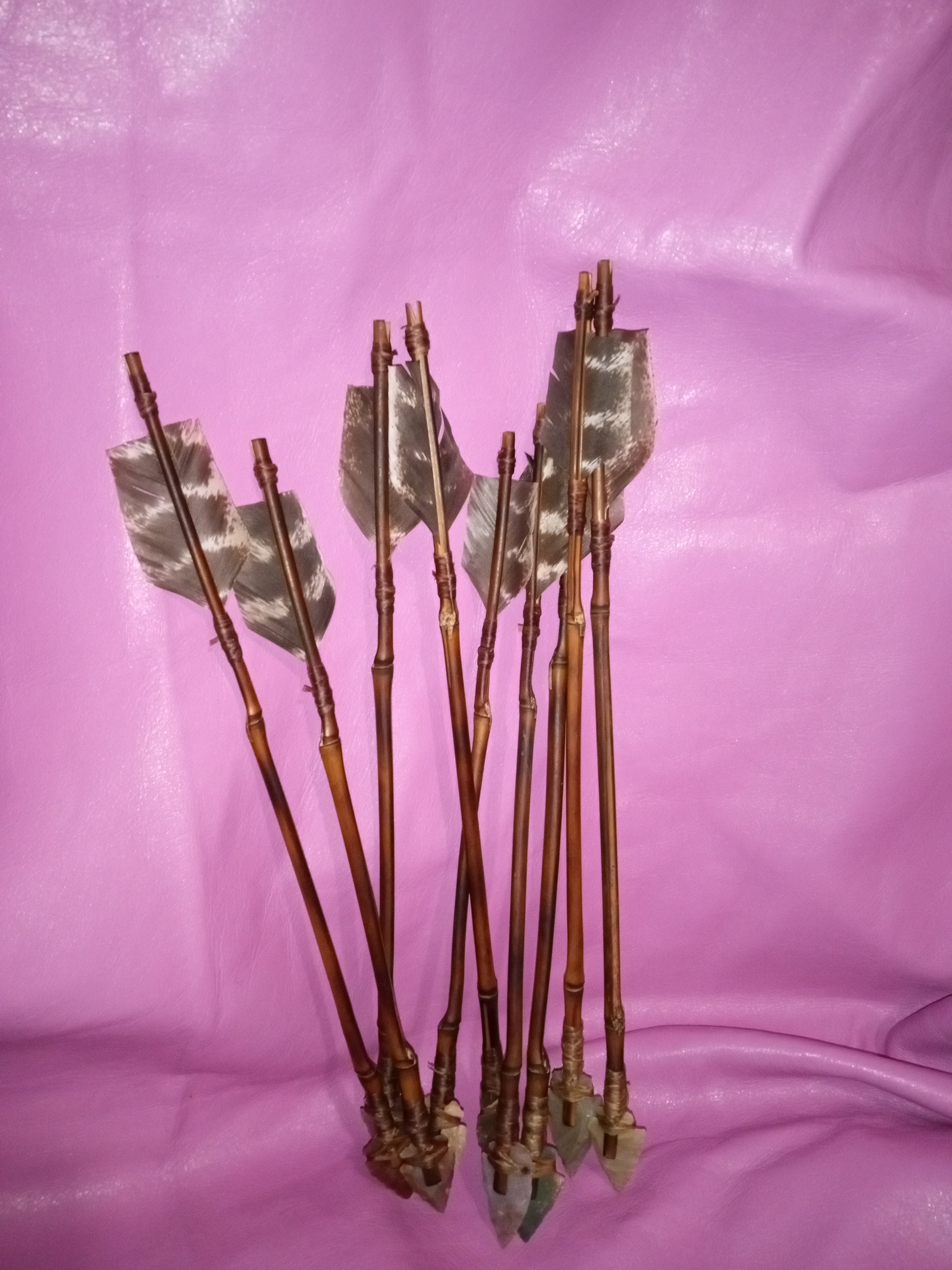 5 Pcs Unit River Cane Arrows W/1 Agate Points 912 - Etsy
