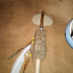 20" Decorative Stone/river Rock Tomahawk Wall Hanging - Etsy