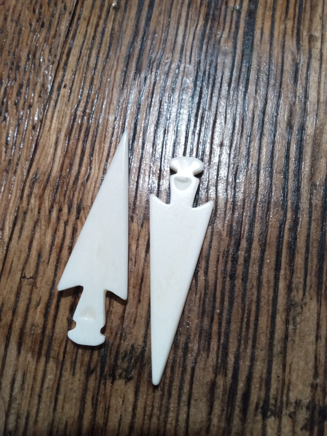 20 Pcs / Unit 2 1/2" Bone Arrowheads - Etsy