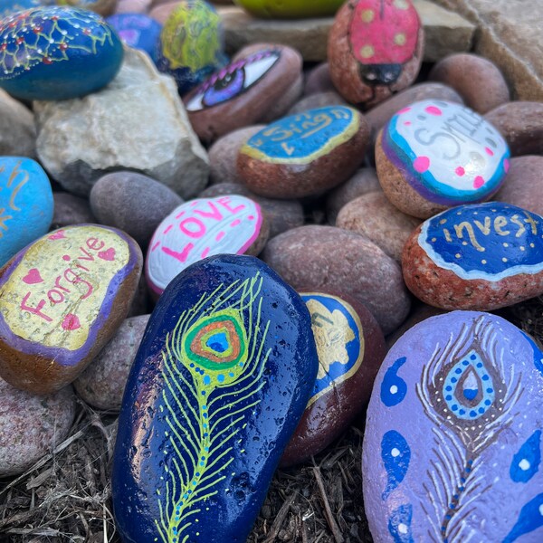 Affirmation Rocks - Etsy