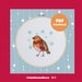 Christmas Robin Stocking Cross Stitch Pattern | Digital Download PDF ...