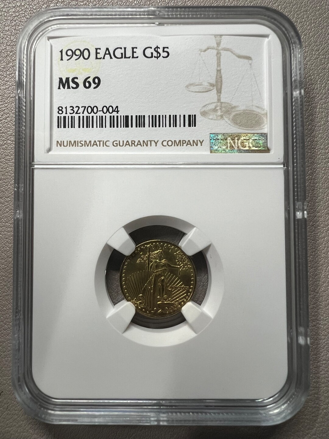 1990 Ms69 1/10th Gold Eagle - Etsy