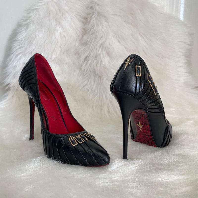 Cesare Paciotti Sword Heels - Etsy