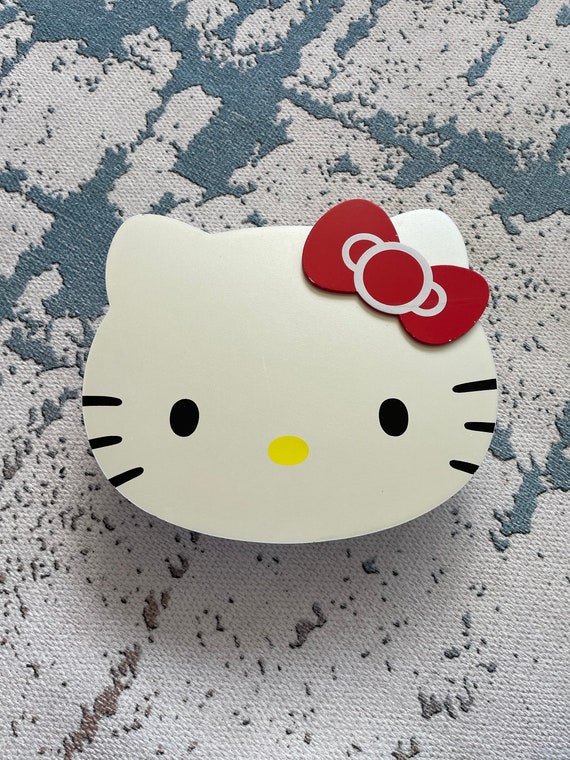 Vintage Hello Kitty Jewelry Box With Red Velvet Parts… - Gem