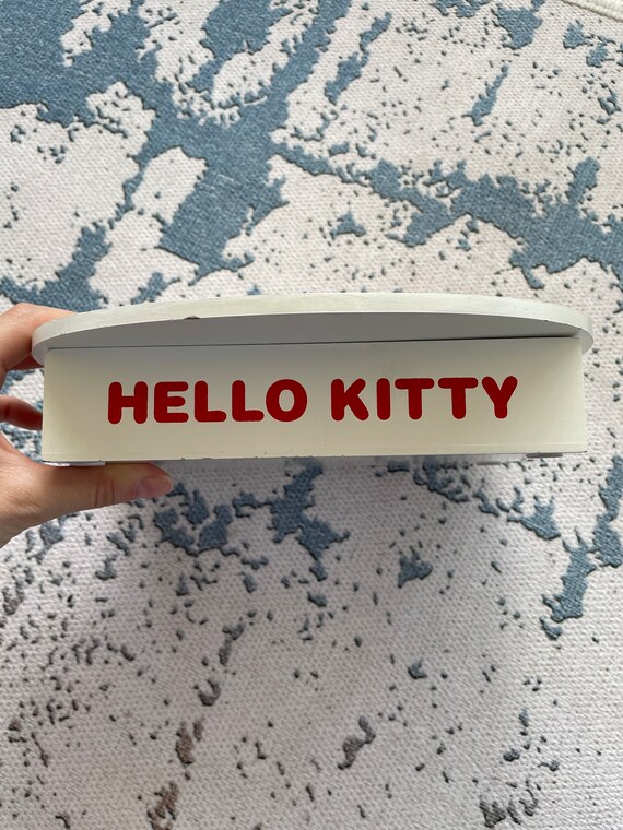 Vintage Hello Kitty Jewelry Box With Red Velvet Parts… - Gem