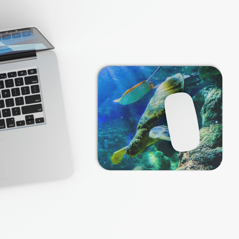 Sea Turtle Mouse Pad - Etsy
