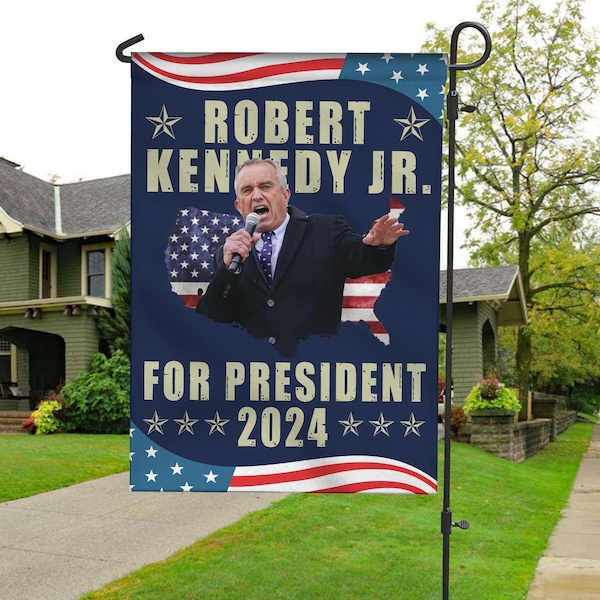 Rfk Garden Flag - Etsy