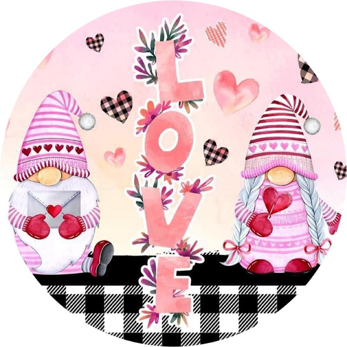 Cardstock for Car Freshies 3 Inch Round Valentines - Etsy