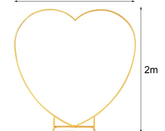 Heart Shaped Balloon Stand - Etsy