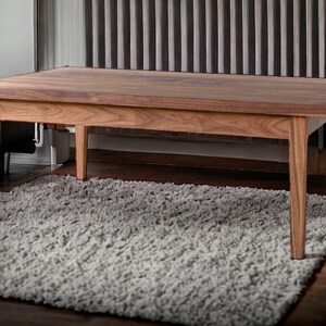 The "terry" Tapered Leg Coffee Table - Etsy