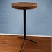 The wally Handmade Walnut Drink Table - Etsy