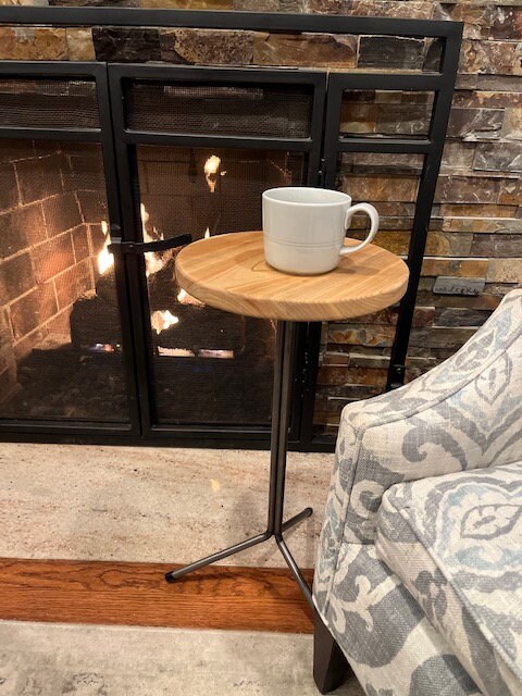 The "charlie" Handmade Cherry Drink Table - Etsy